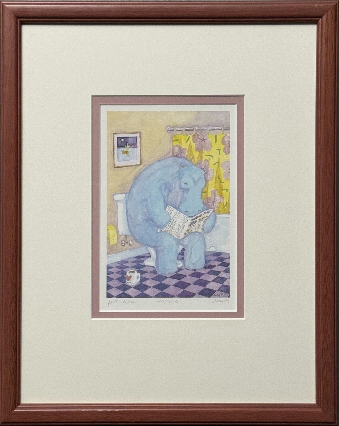 Jonathan Heath - Signed Limited Edition (400/1100) "pot Luck" - Etsy