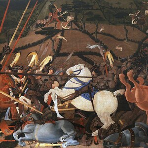 Uccello, Paolo the Battle of San Romano - Etsy