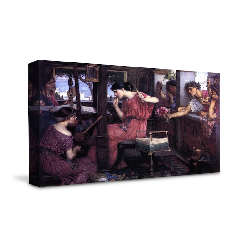 Waterhouse, John William Suitors of Penelope - Etsy