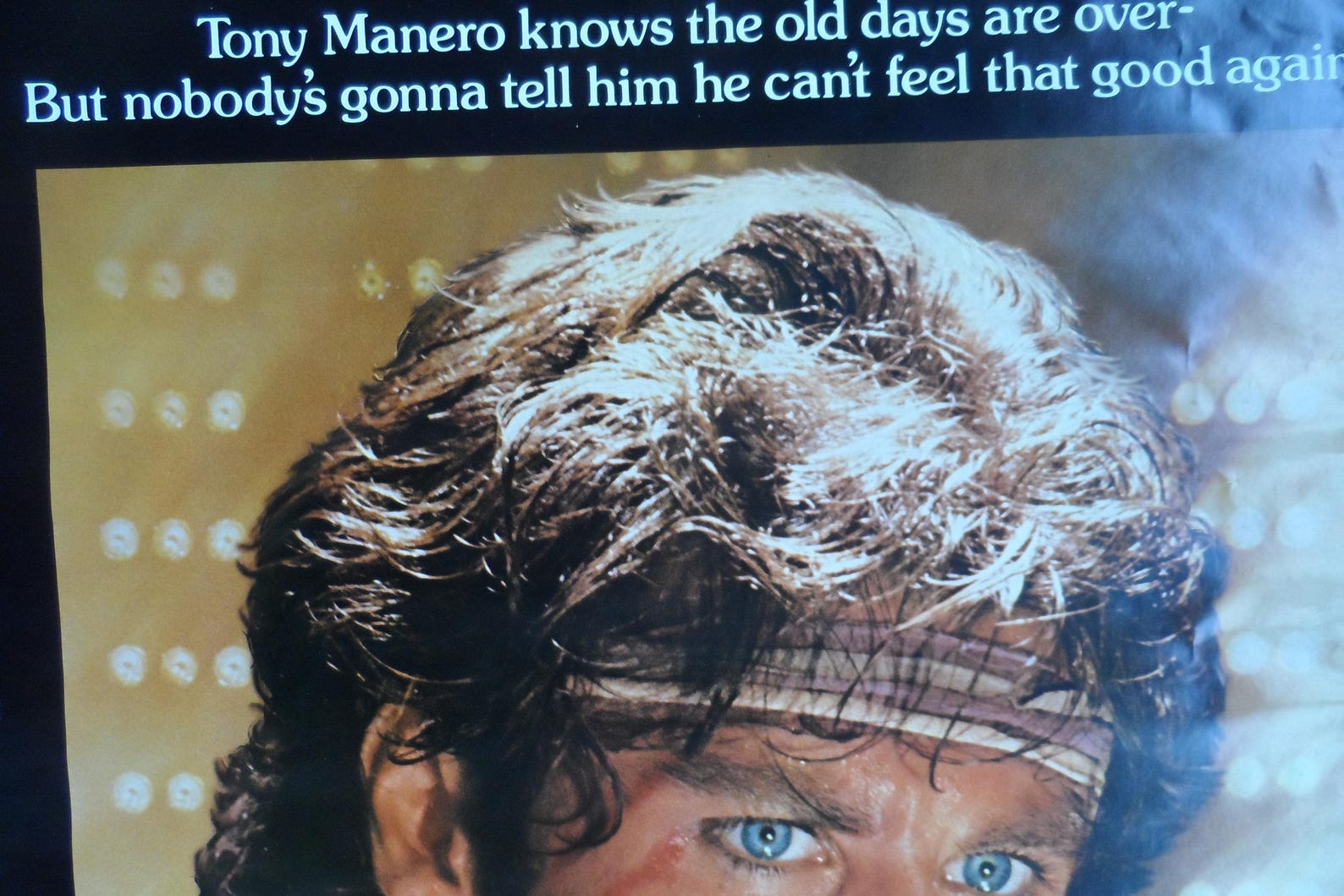 Staying Alive John Travolta Original 1983 Movie Poster Bee Gees ...