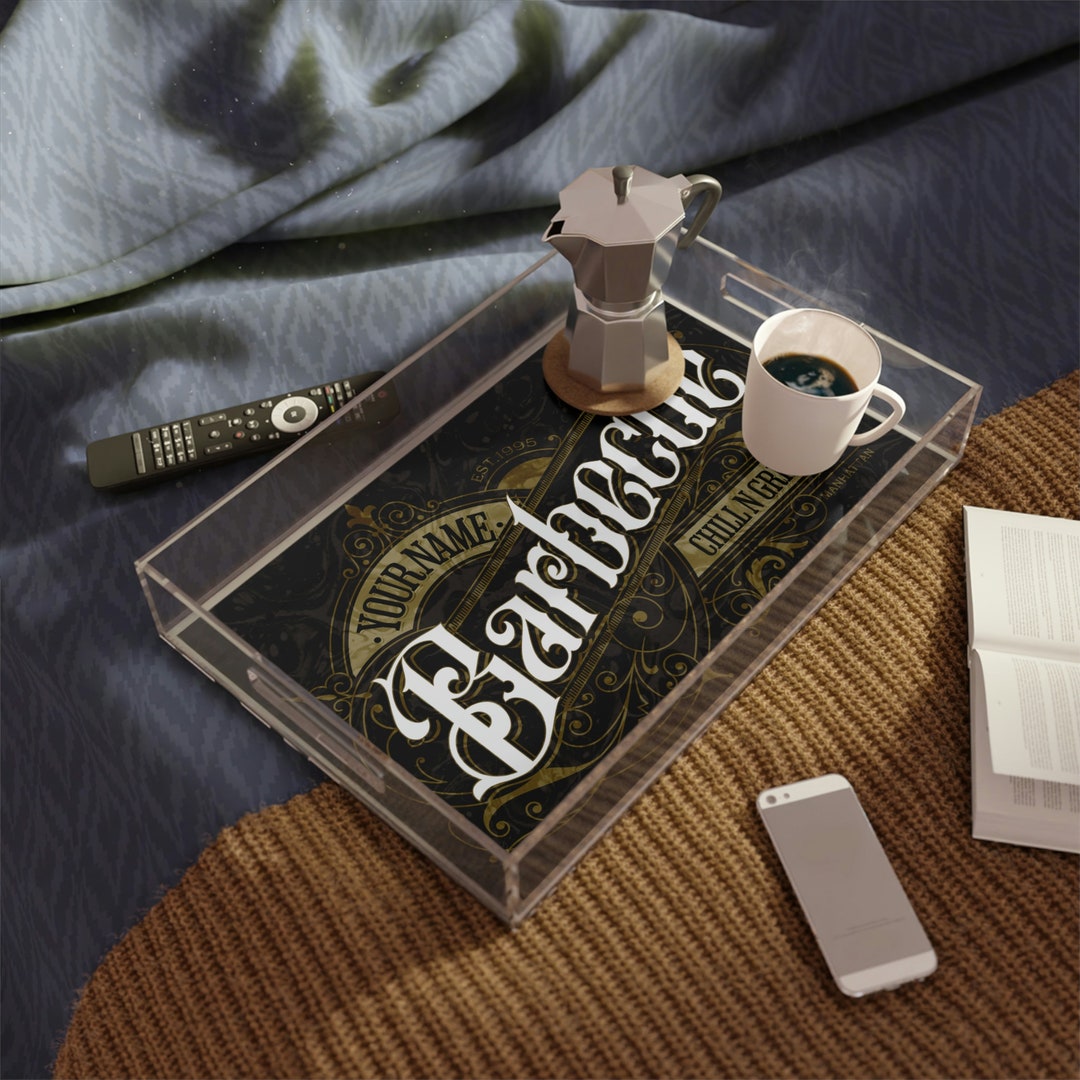 Vintage-inspired Custom Acrylic Tray - Create a Chic and Stylish ...