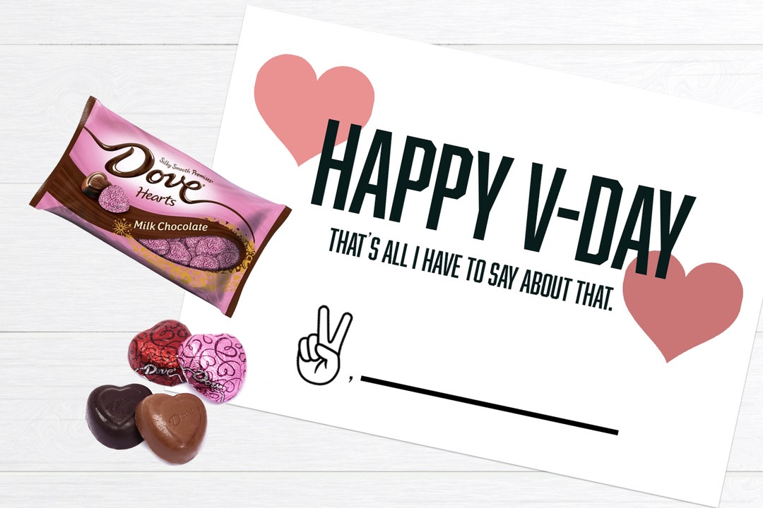 Big Kid Modern Valentines Day Funny Card, Printable School Digital File ...