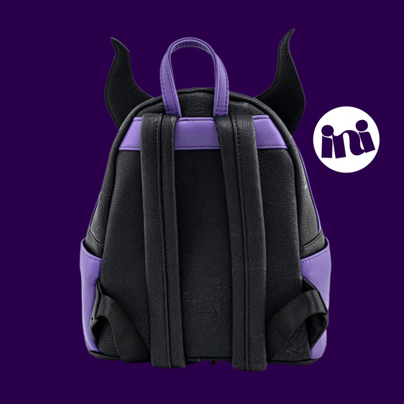 Loungefly Maleficent Bag Disney Sleeping Beauty Backpack Rucksack - Etsy
