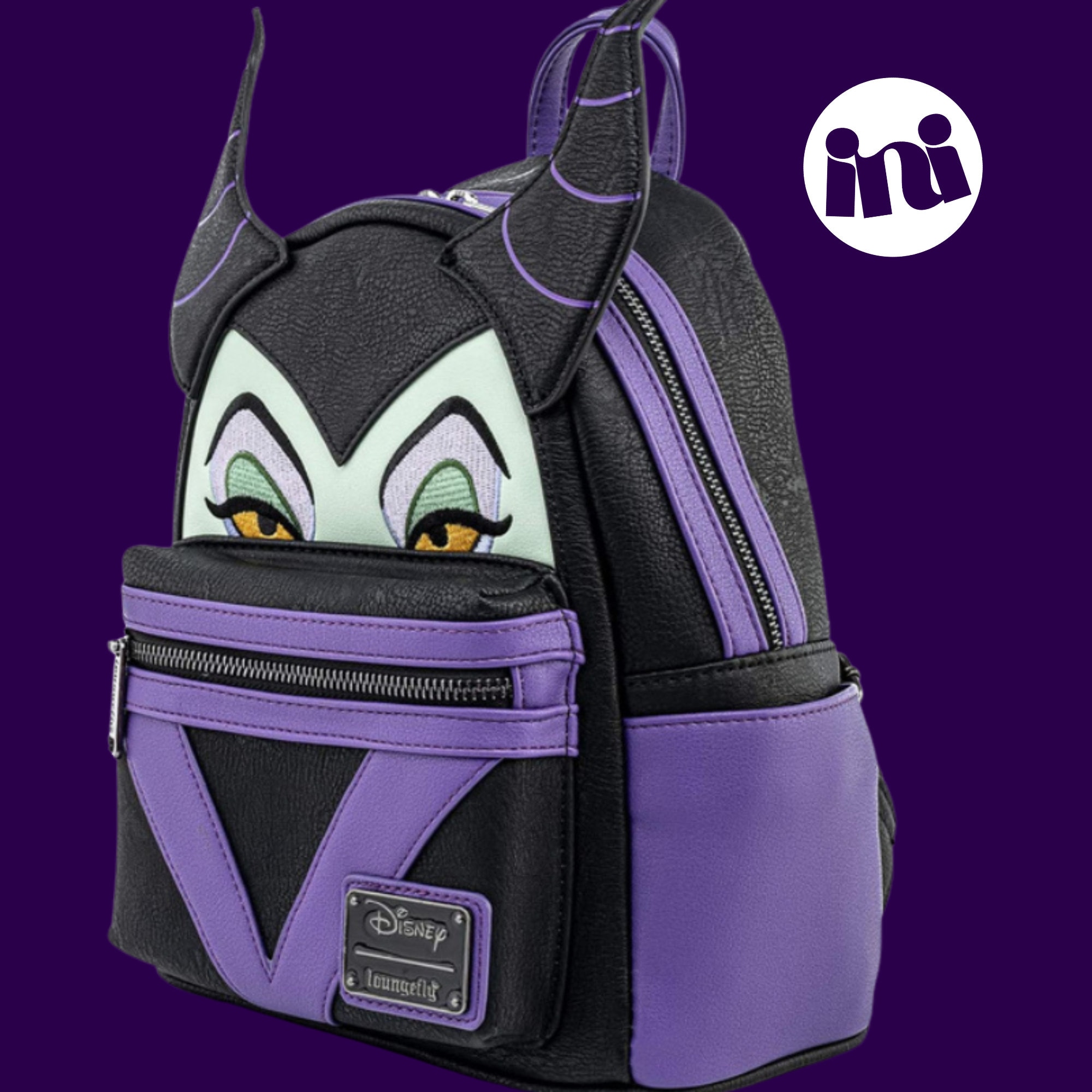 Loungefly Maleficent Bag Disney Sleeping Beauty Backpack Rucksack - Etsy