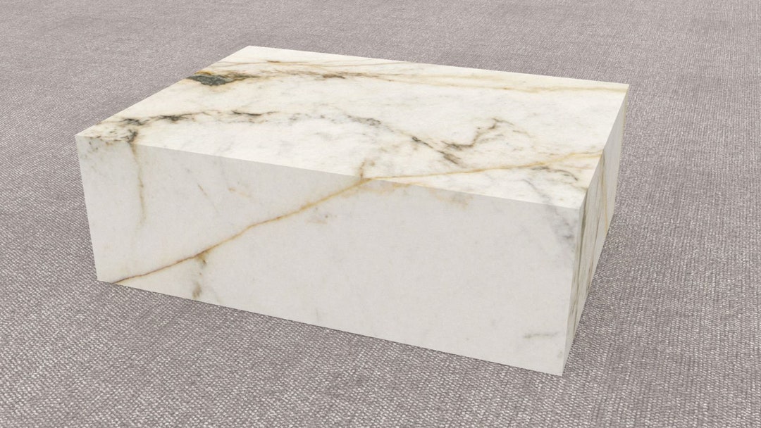 NATURAL STONE TABLE, Calacatta Table, Calacatta Murano Decorative ...