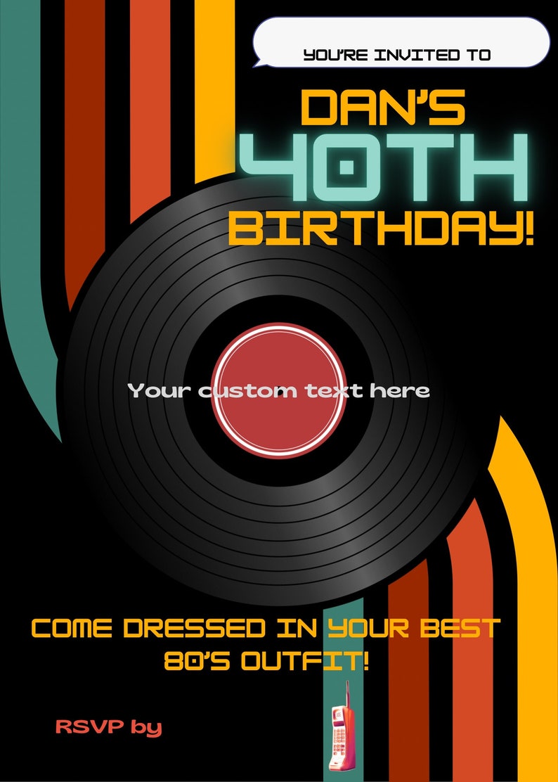 Custom Printable Invitations - Etsy