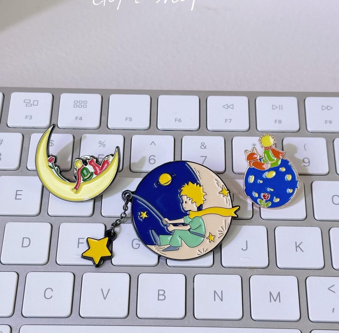 The Little Prince and Fox Enamel Pin Little Prince Pins Anime Gift for ...