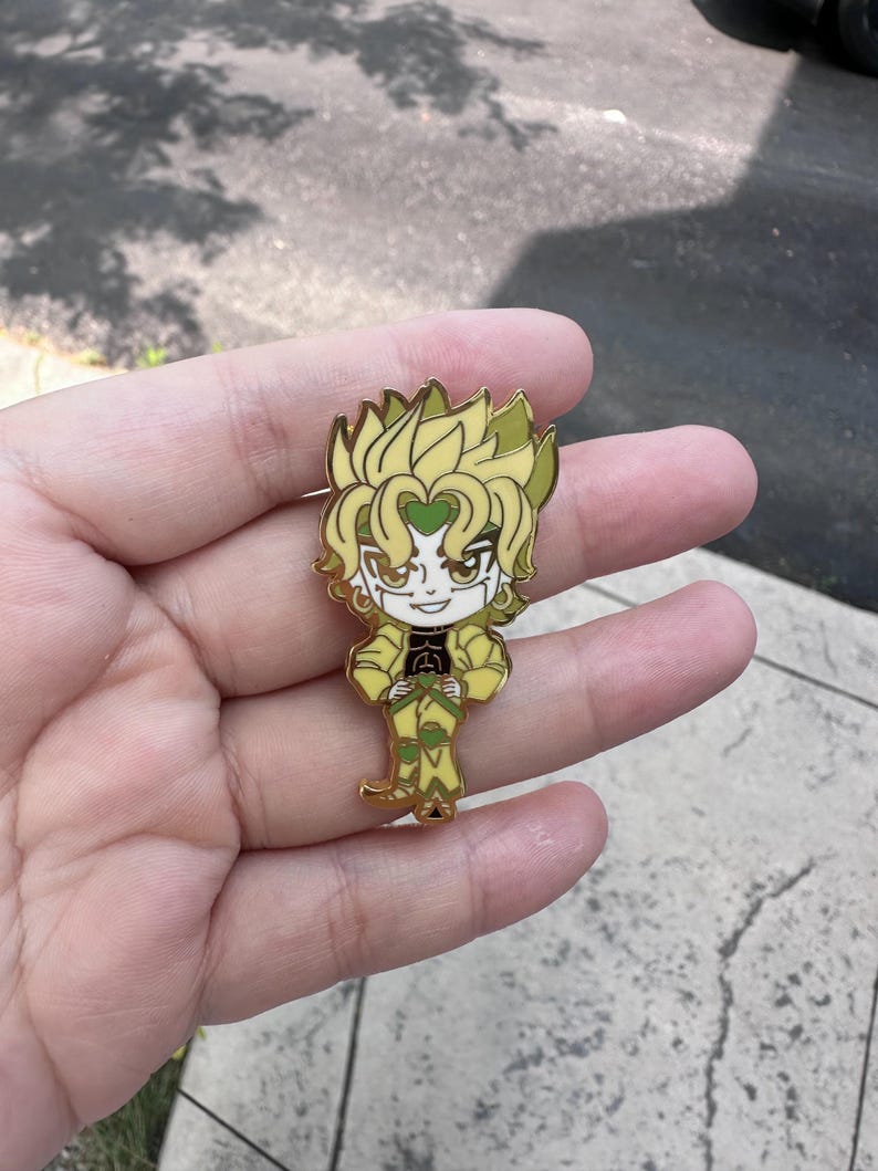 Dio Enamel Pin: Jojo's Bizarre Adventure Accessory | Jotaro Pin - Etsy