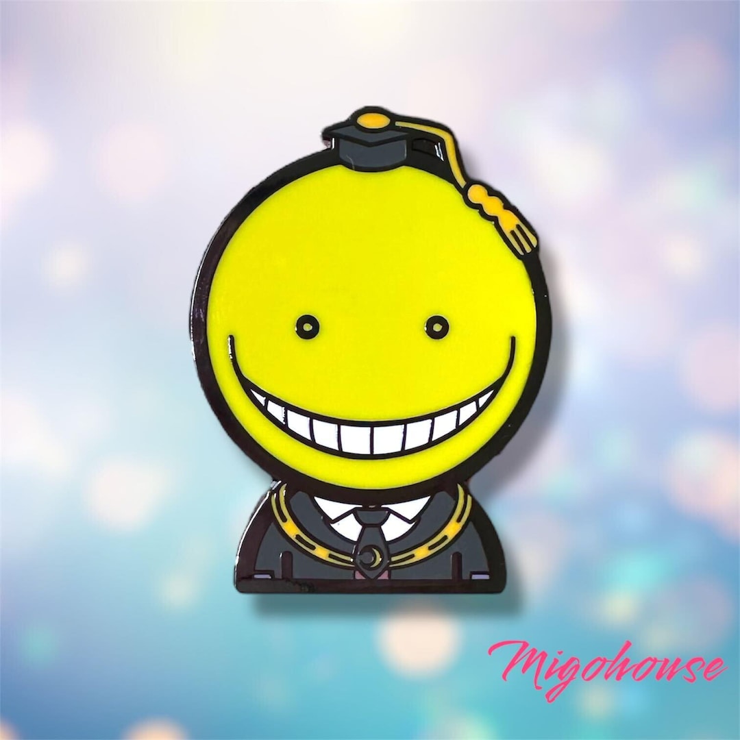 Assassination Classroom Hard Enamel Pin | Koro Sensei Pin - Etsy