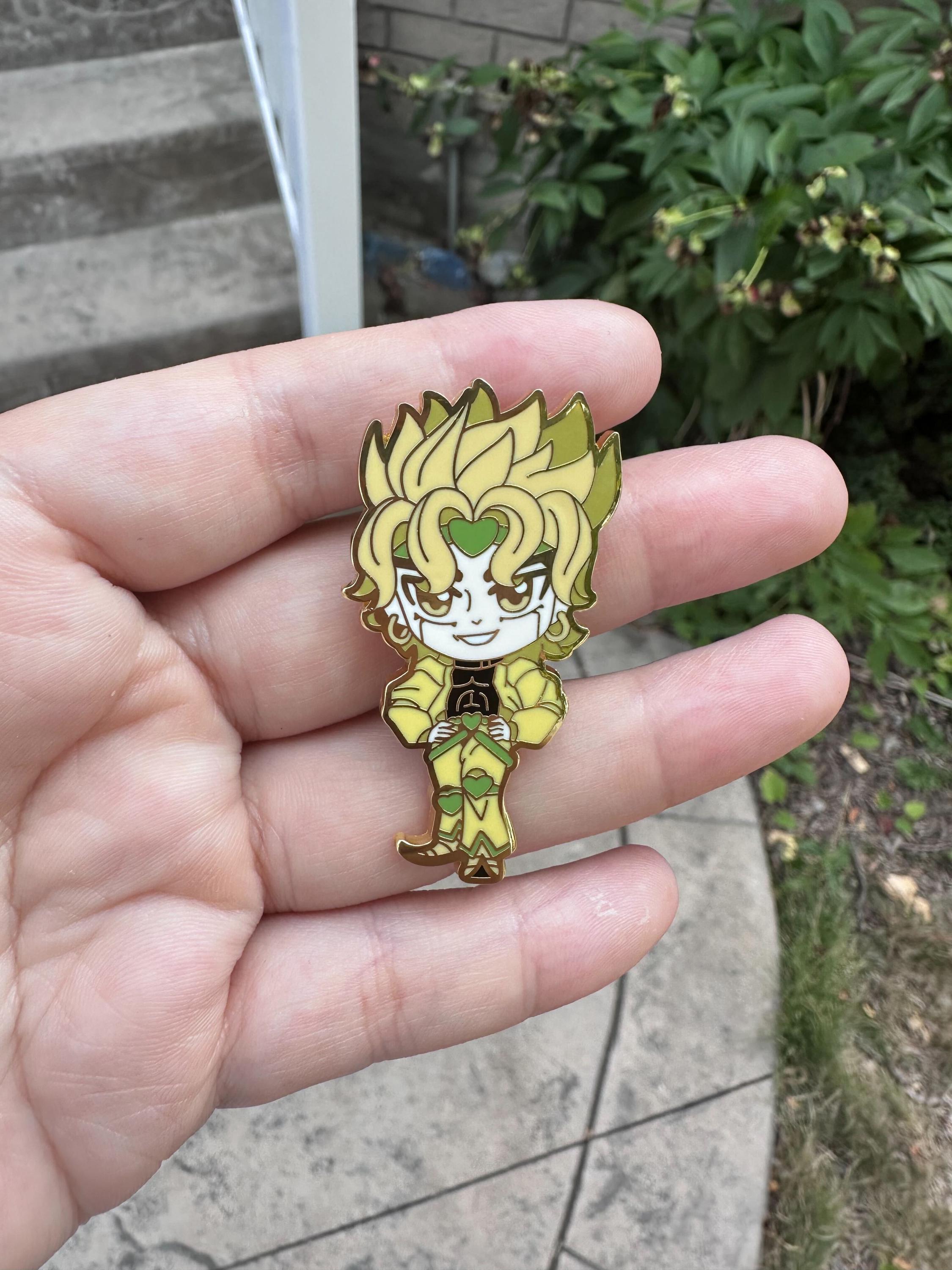 Dio Enamel Pin: Jojo's Bizarre Adventure Accessory | Jotaro Pin - Etsy