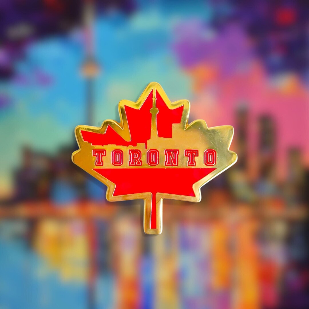 Canada Maple Leaf Enamel Pin| Love Toronto Enamel Pins | Bag Pins ...