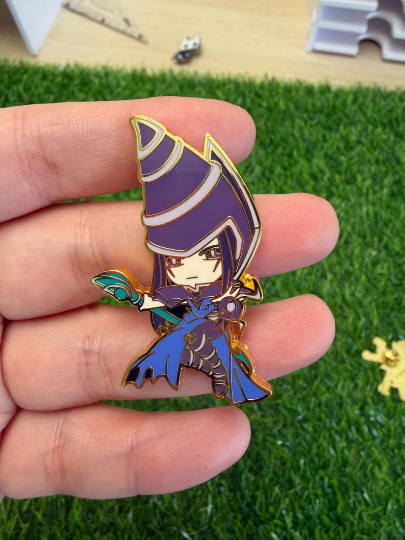 Dark Magician Girl Hard Enamel Pin | Yugioh, Blue Eyes White Dragon, Exodia Pins - Etsy Israel
