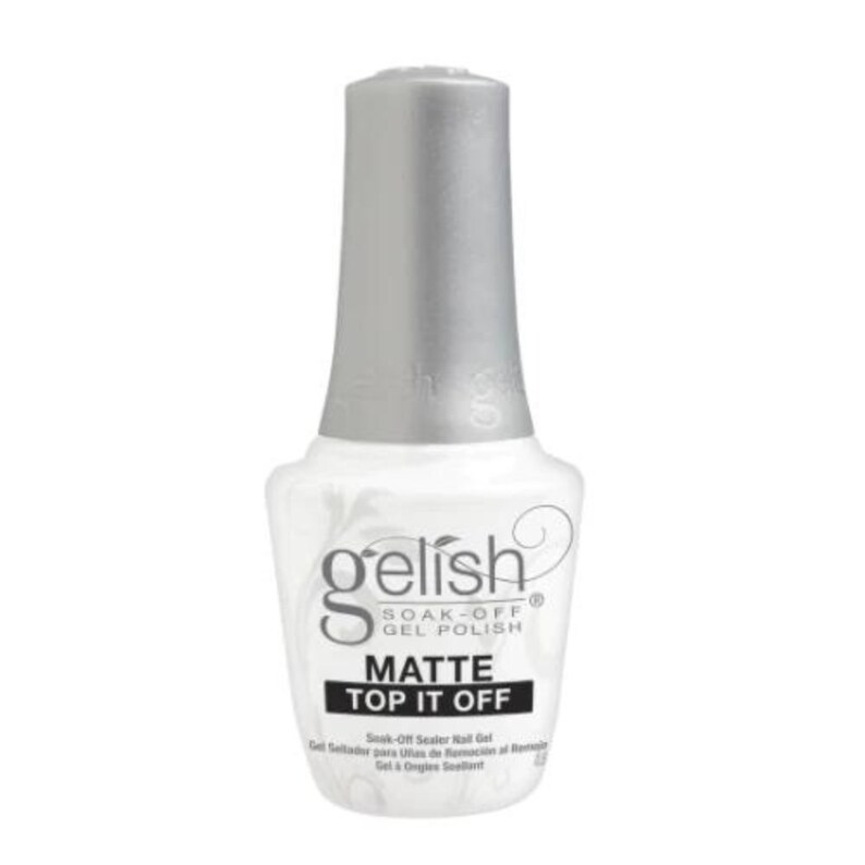 Gelish Matte Top Coat Gel Polish Gel Polish Essentials Gel Polish - Etsy