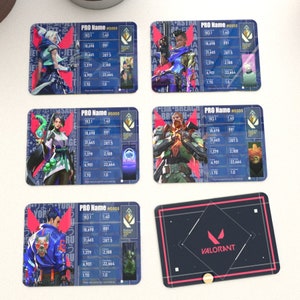 VALORANT Agent Skye Printable Player Stats Profile Card Create Your PVC ...