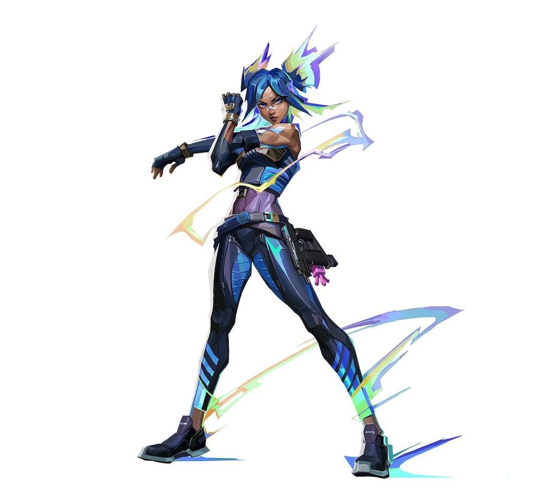 VALORANT Agent Neon SVG PNG High Quality Vector From Riot - Etsy