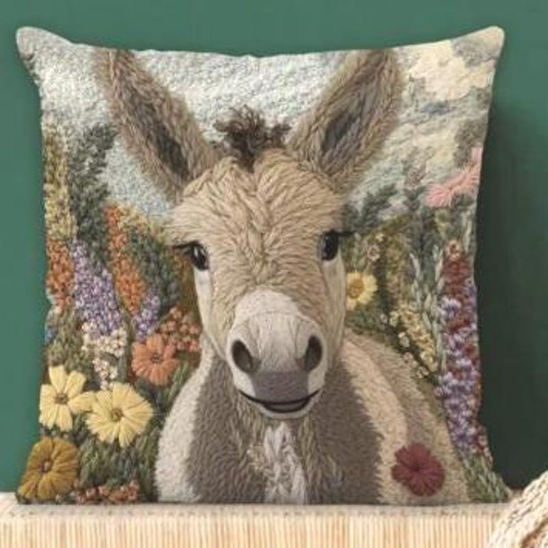 Donkey Pillow - Etsy