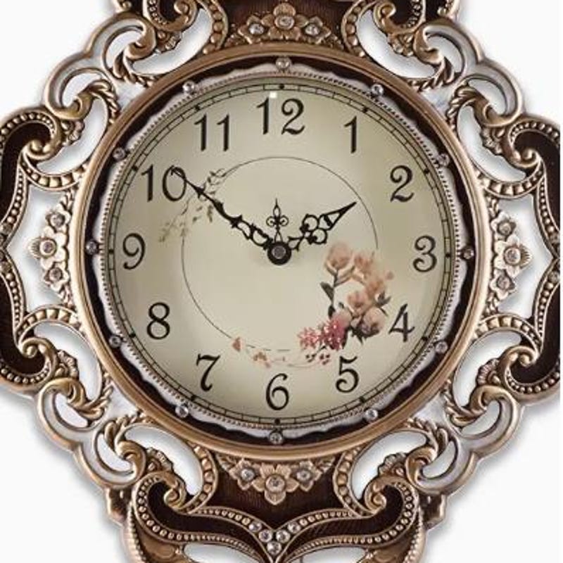 Rhinestone Clock - Etsy