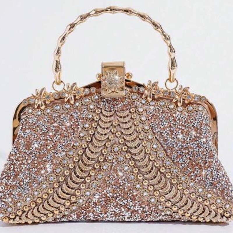 Rhinestone Handbags - Etsy