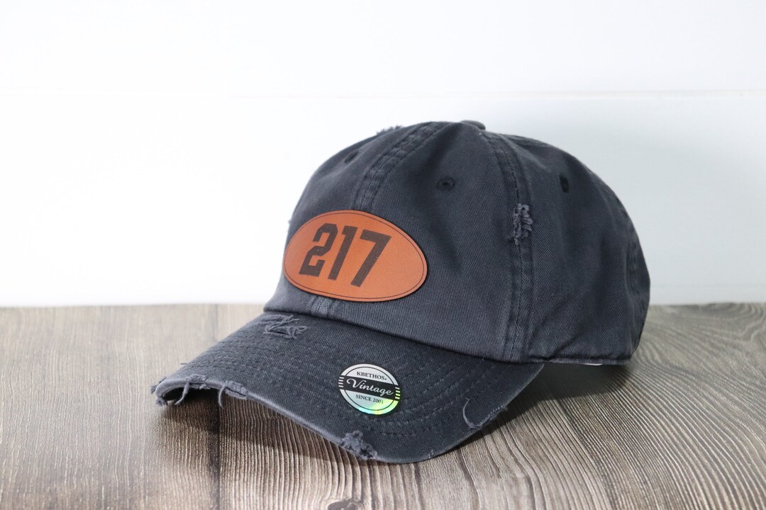 Local Area Code Leather Patch Hat | Hometwown Series - Etsy