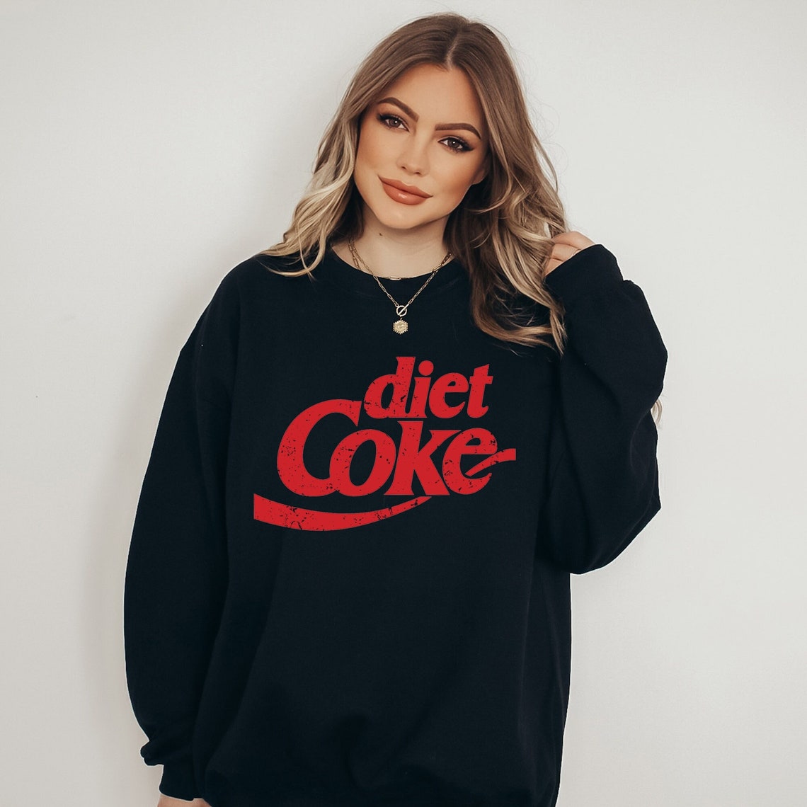 Diet Coke Sweatshirt, Diet Coke T Shirt , Diet Coke Gift, Runs on Diet ...