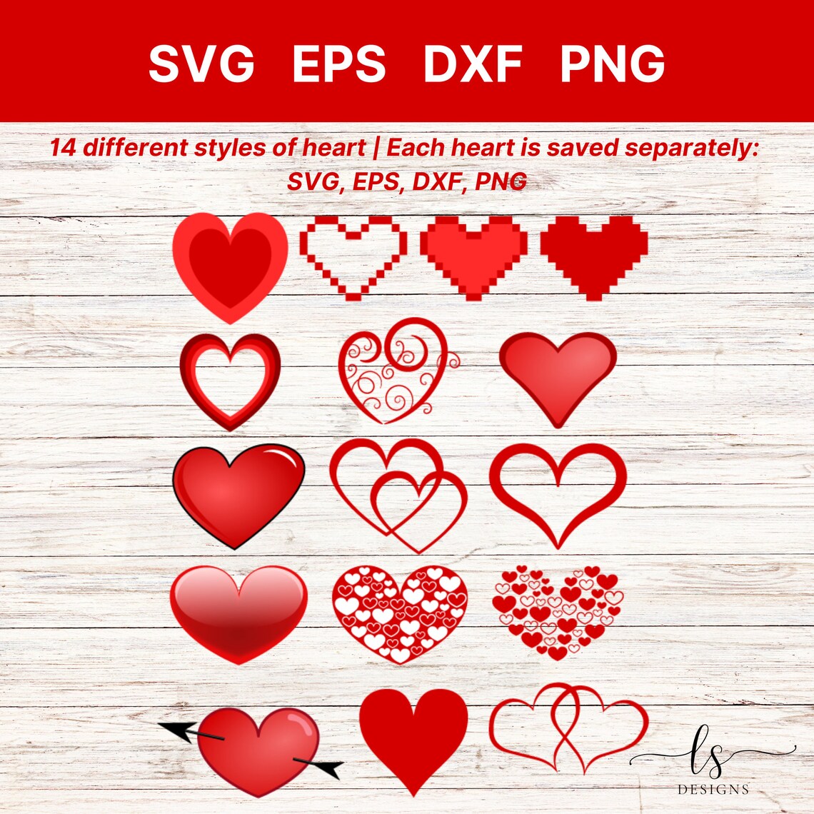 Various Heart Svg Bundle, Heart Svg, Open Heart Svg, Heart Svg, Sketch ...