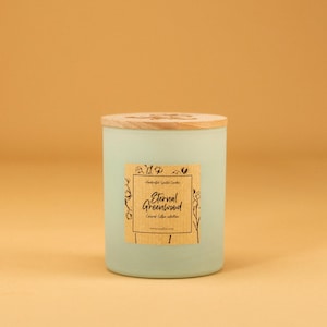 Candela di cera di soia – Muschio e Ylang Ylang – Barattolo profumato ...