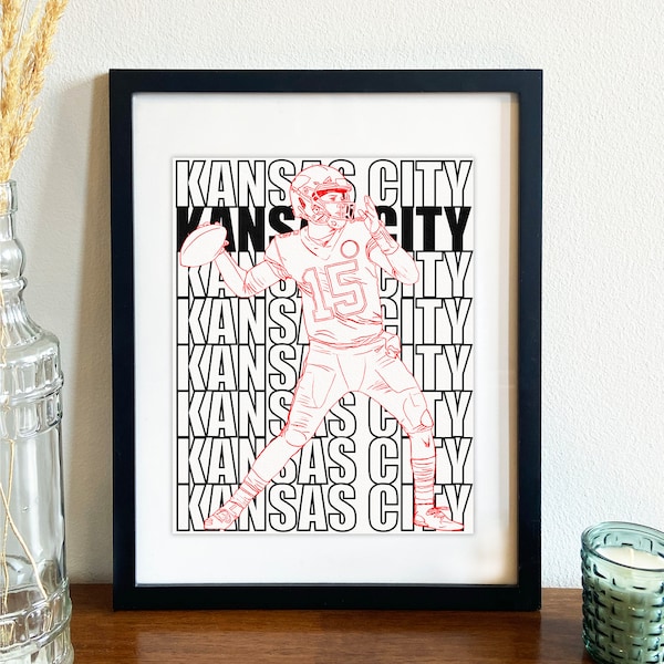 Kansas City Chiefs Portraits - Etsy
