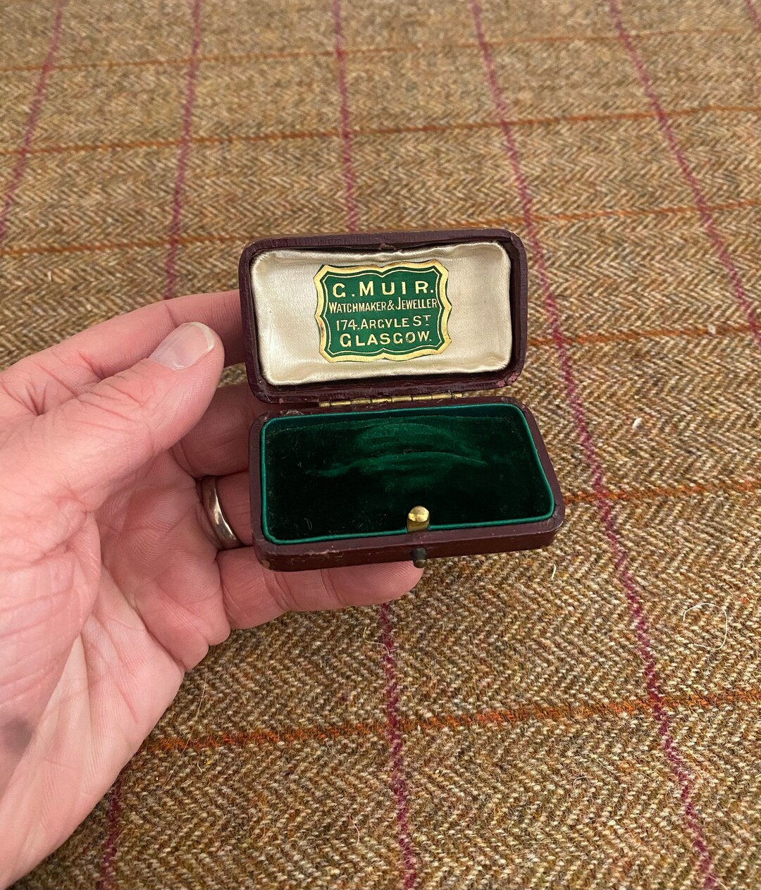 Antique Jewelry Box. Vintage Jewellery Box. Antique Brooch Box ...