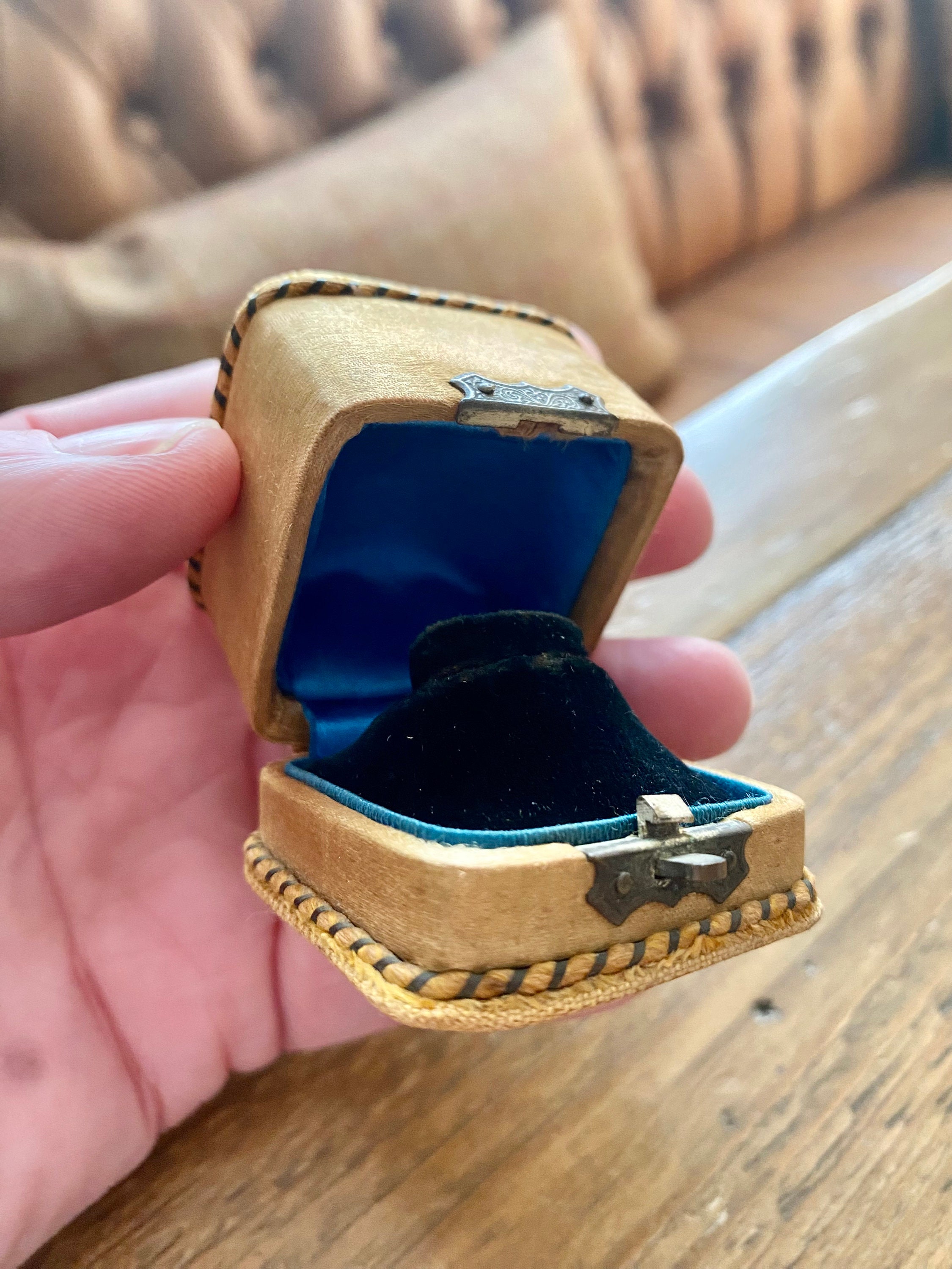 Quality Antique Ring Box. Vintage Ring Box. Vintage Jewellery - Etsy