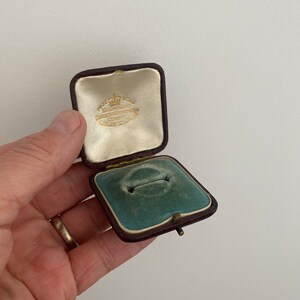 Small Tooled Leather Antique Jewellery Box. Victorian Jewelry Box for a ...