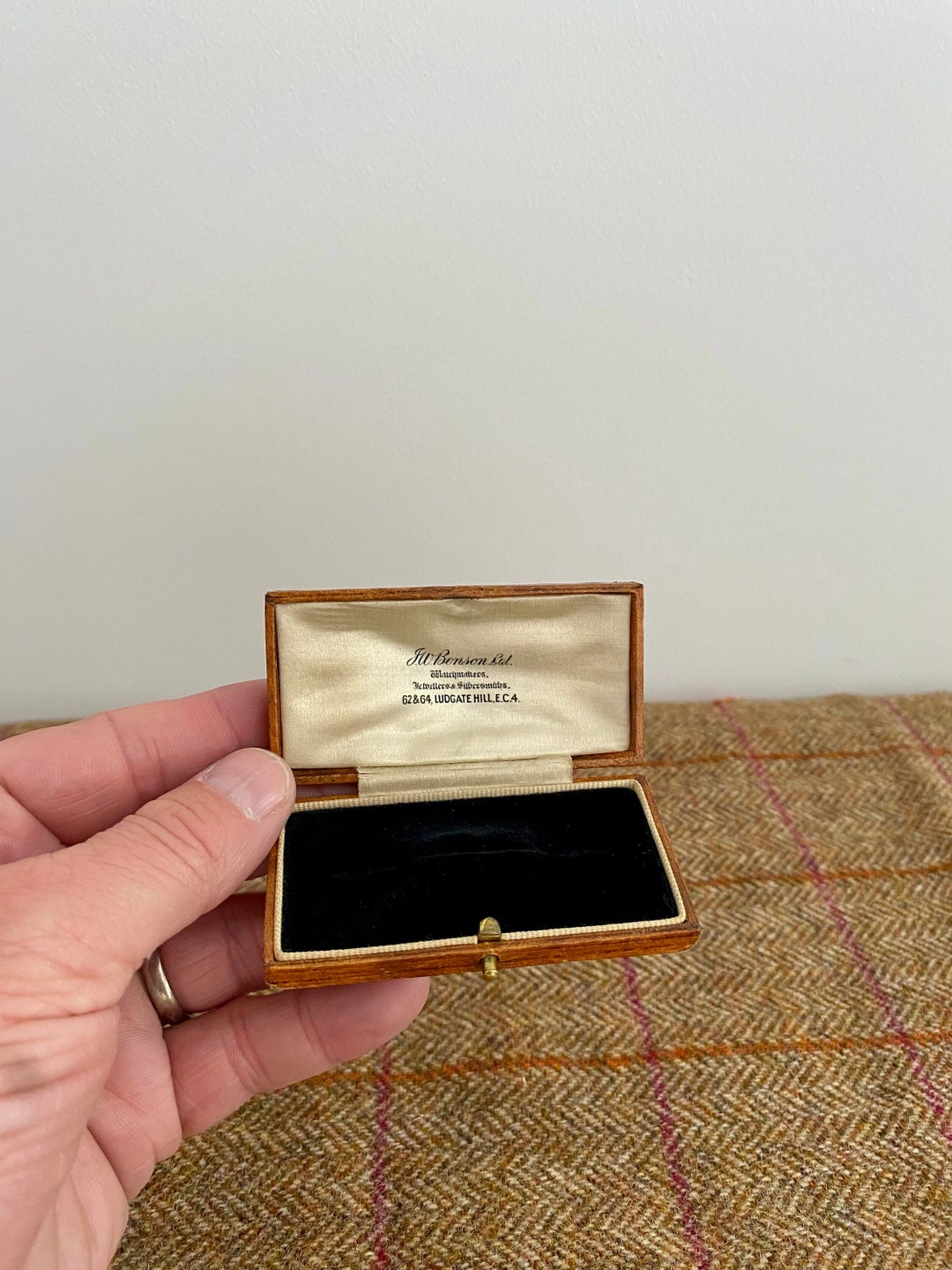 Antique Jewelry Box. Vintage Jewellery Box. Antique Brooch Box. JW ...