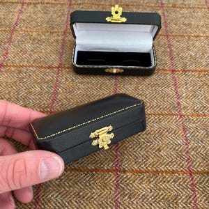 Vintage Style Cufflinks Box. New Luxury Jewellery Box for Cufflinks ...