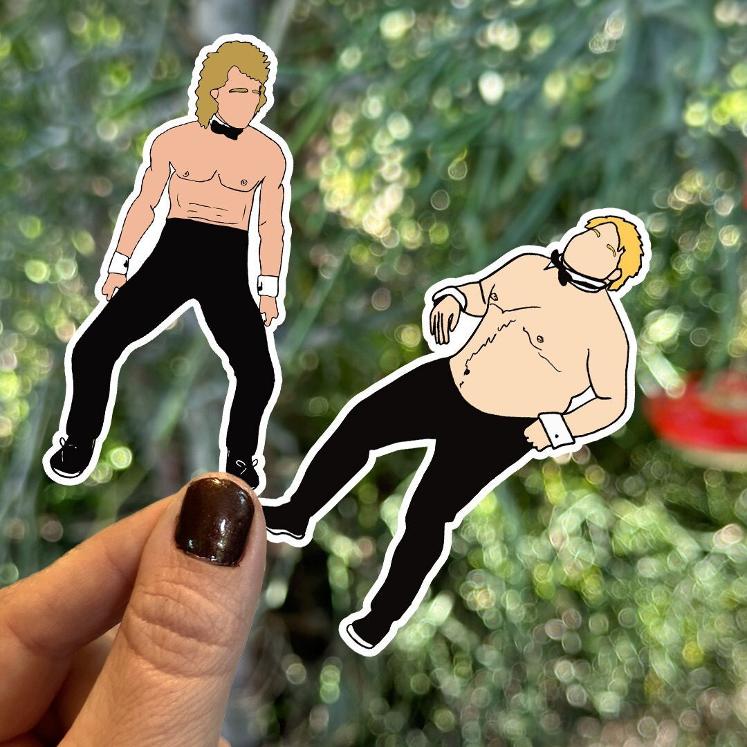Chris Farley Patrick Swayze Chippendales Laptop Sticker Saturday Night ...