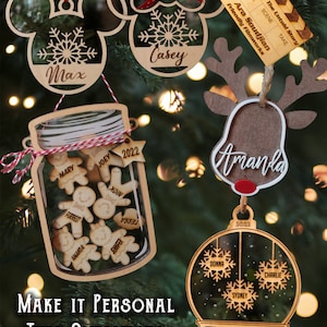 Eminem 'gangsta Wrapper' Wooden Christmas Ornament: Laser Engraved ...