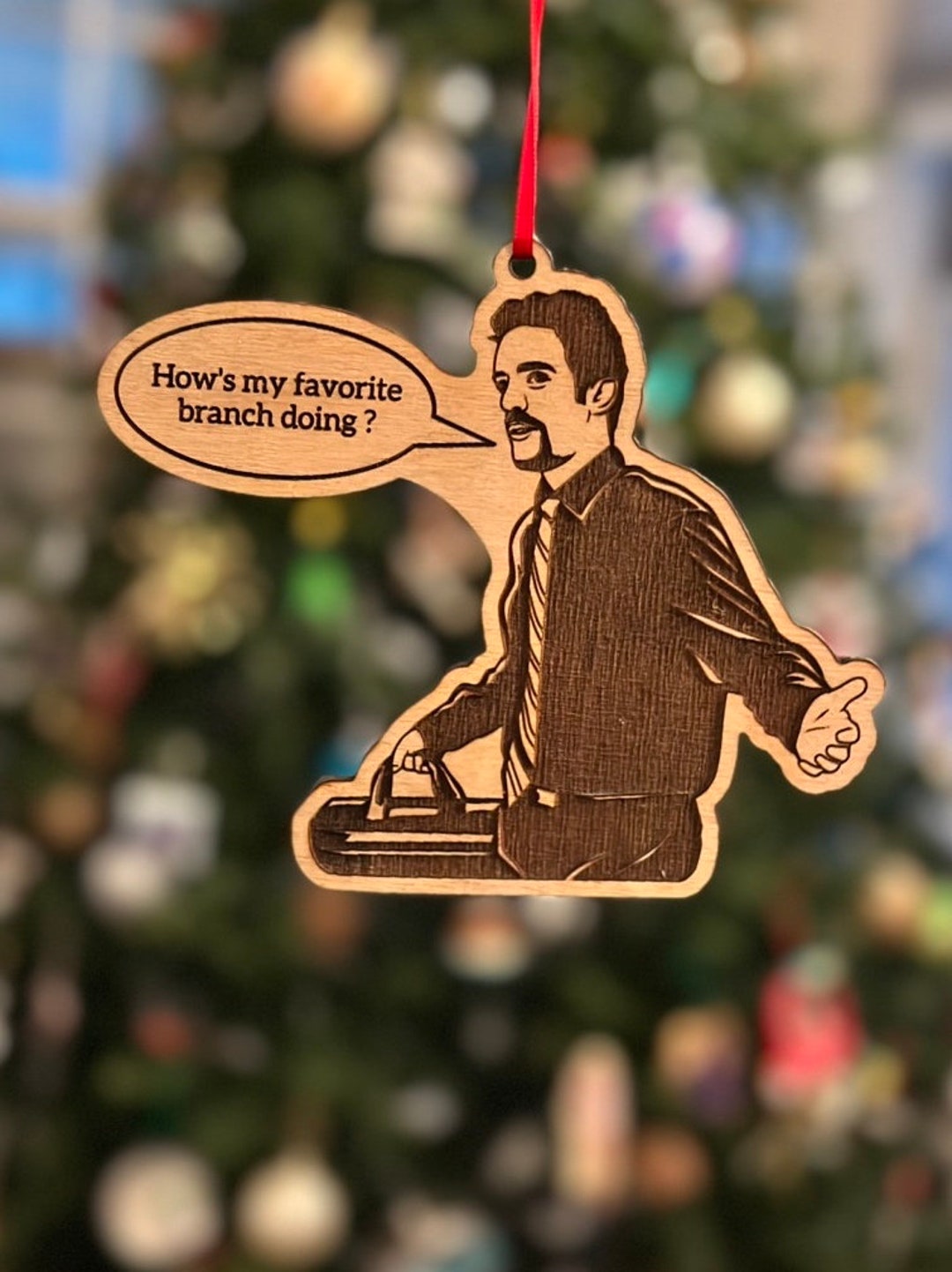 How’s My Favorite Branch Doing? Ryan Howard the Office Christmas ...