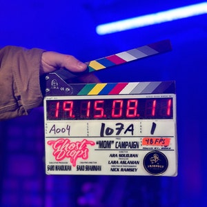 Custom Film Slate Denecke TSC Time Code Slate Faceplate Cover. Design ...