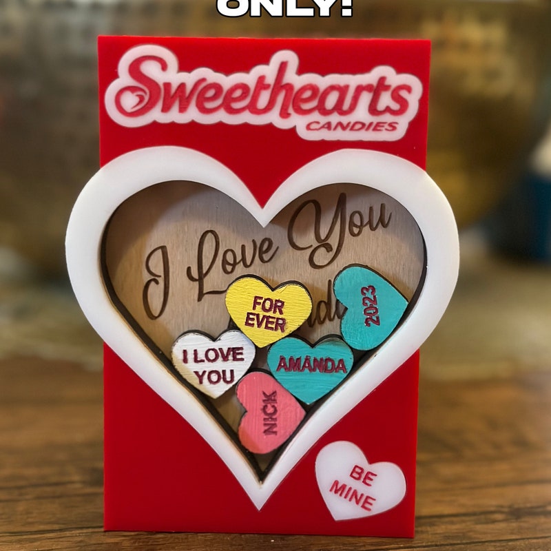 Sweetheart Candy Box - Etsy