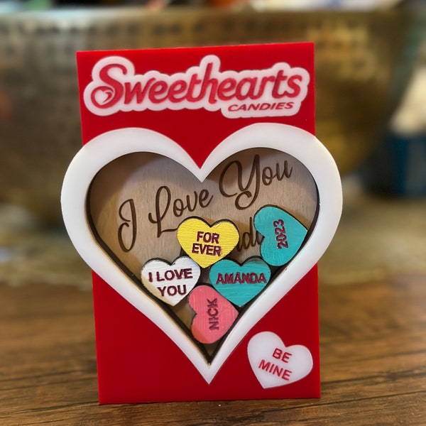 Sweetheart Candy Box - Etsy