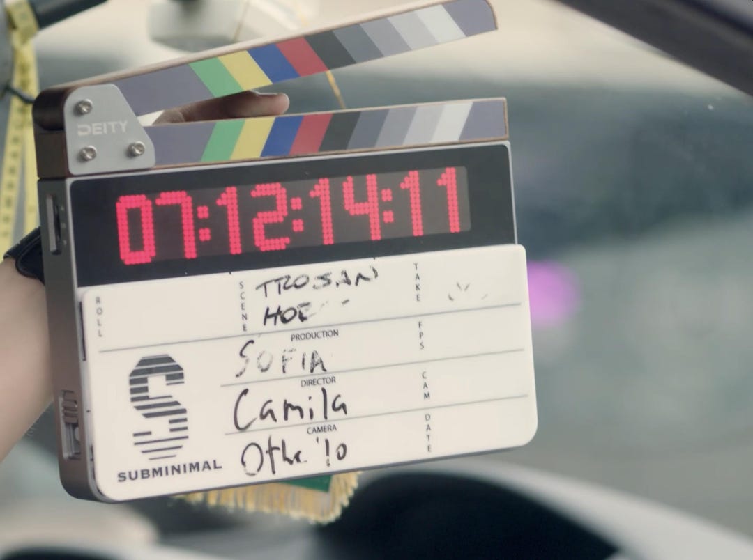 Custom Film Slate DEITY TC-S1 Time Code Slate Faceplate Cover. Design ...