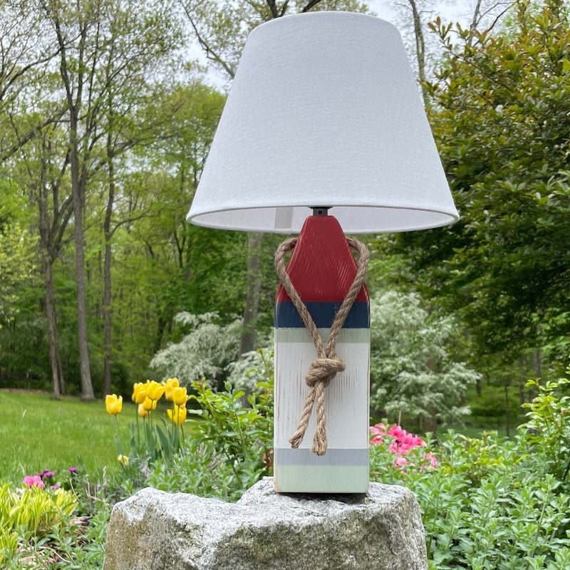 Coastal Cottage Table Lamp - Etsy