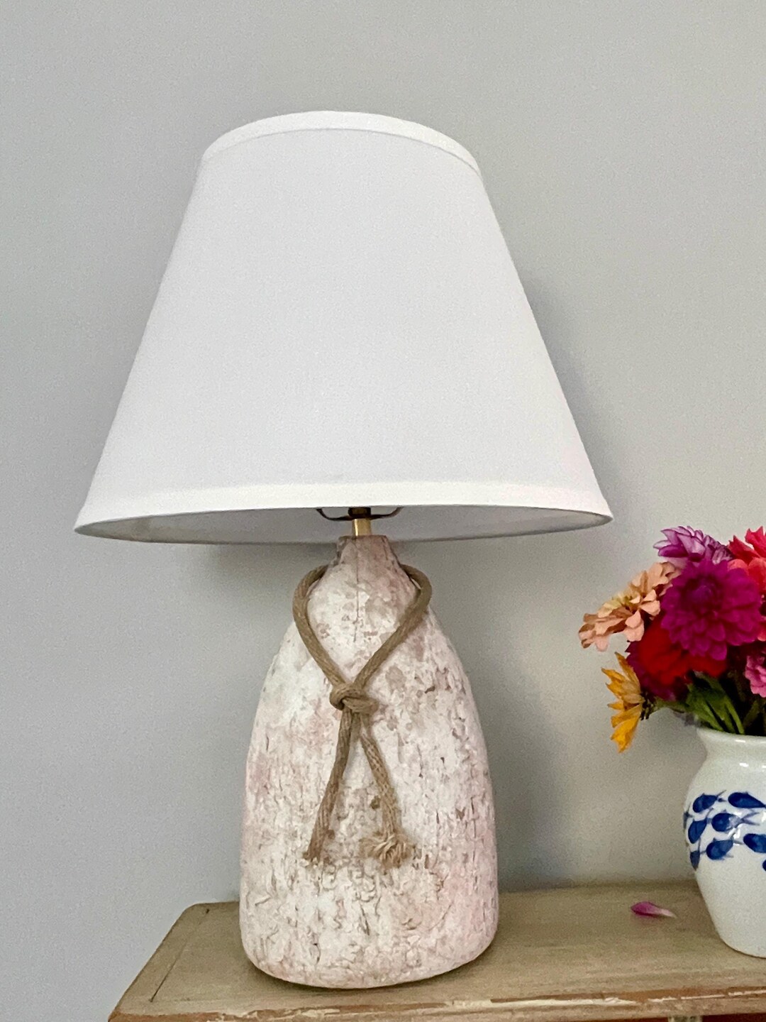 Antique Maine Lobster Buoy Lamp Coastal Lamp, Rustic Nautical Decor ...