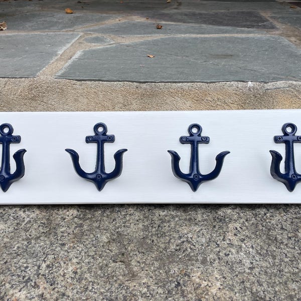 Anchor Coat Rack - Etsy