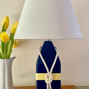Lobster Buoy Lamp, Lobster Trap Buoy, Nautical Lighting, Coastal ...