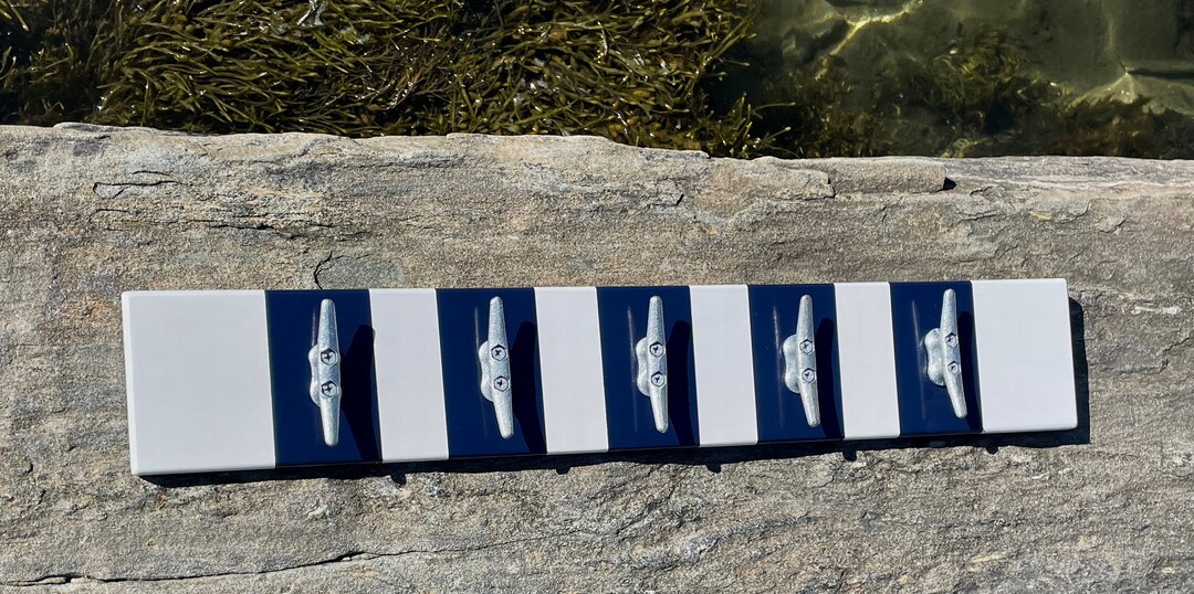 Boat Cleat Rack, Nautical Towel Rack, , Coastal Coat Rack, Wall Hooks ...
