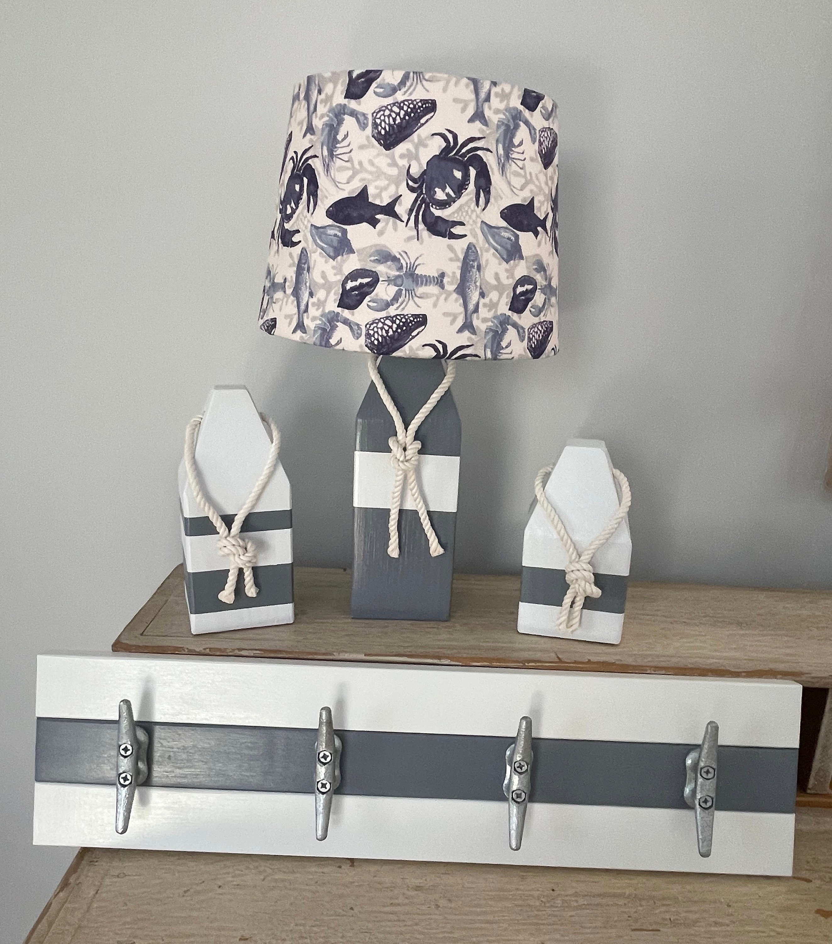 Lobster Buoy Lamp Buoy Light Nautical Lamp Coastal Cottage - Etsy