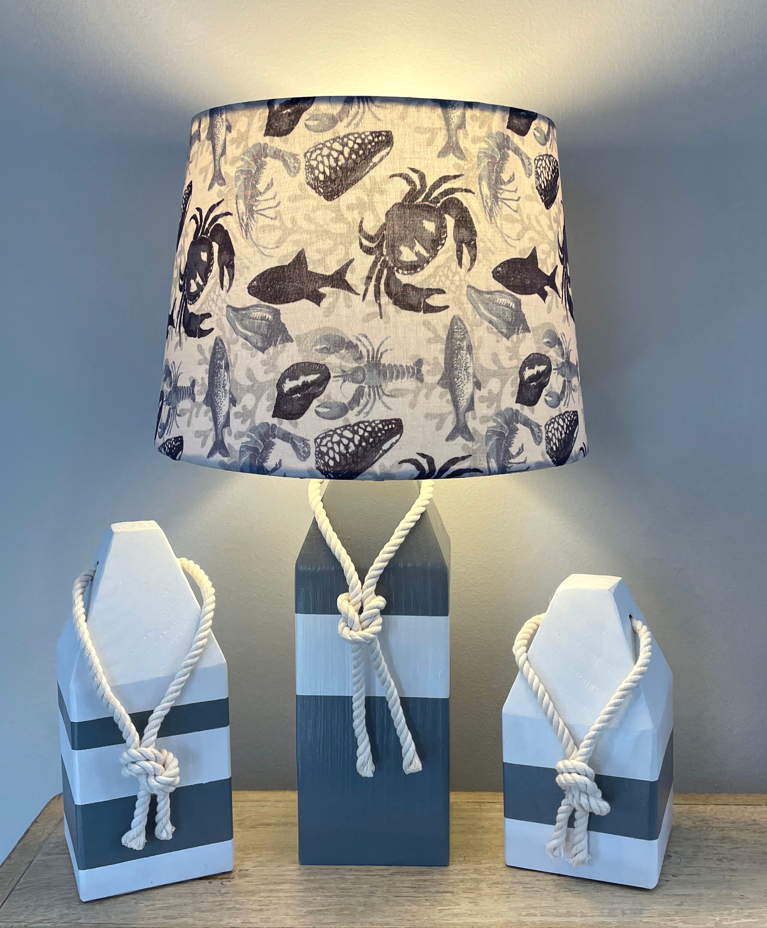 Lobster Buoy Lamp Buoy Light Nautical Lamp Coastal Cottage - Etsy