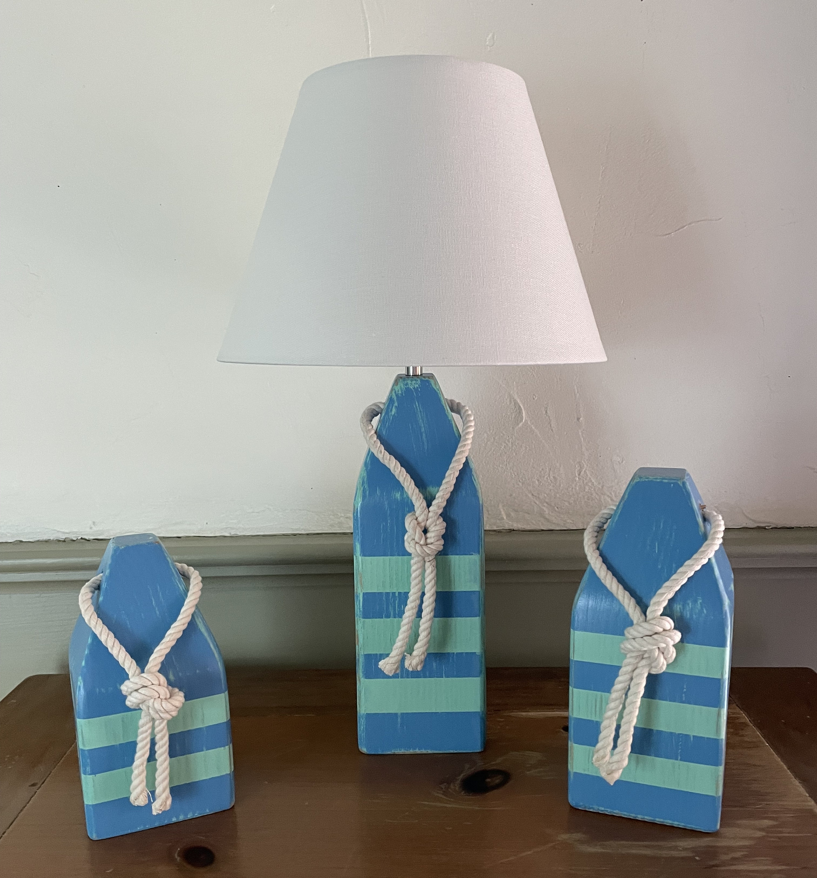 Lobster Buoy Lamp, Lobster Trap Buoy, Nautical Lighting, Coastal Lamp ...