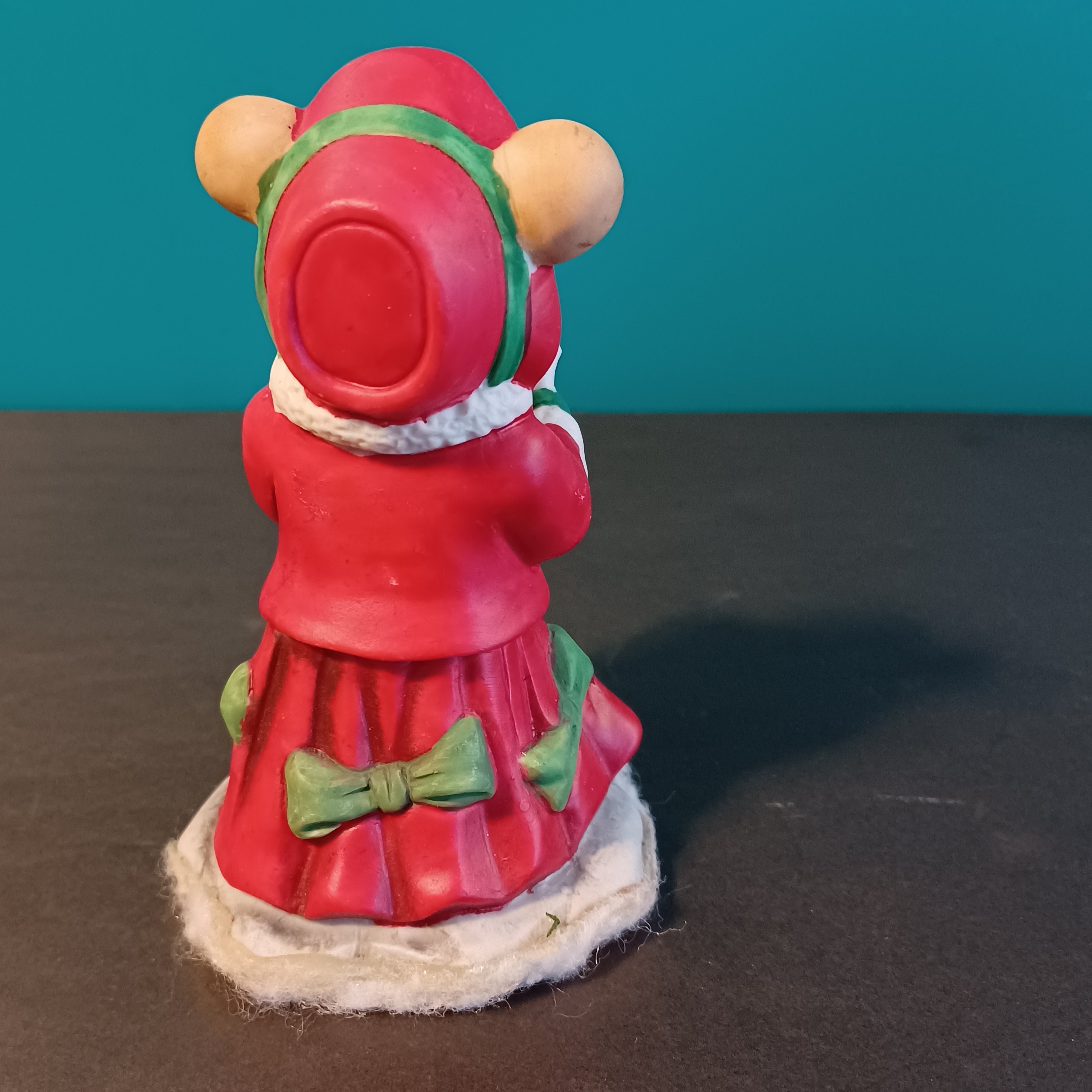 Vintage Christmas Caroling Singing Mouse Figurine - Etsy