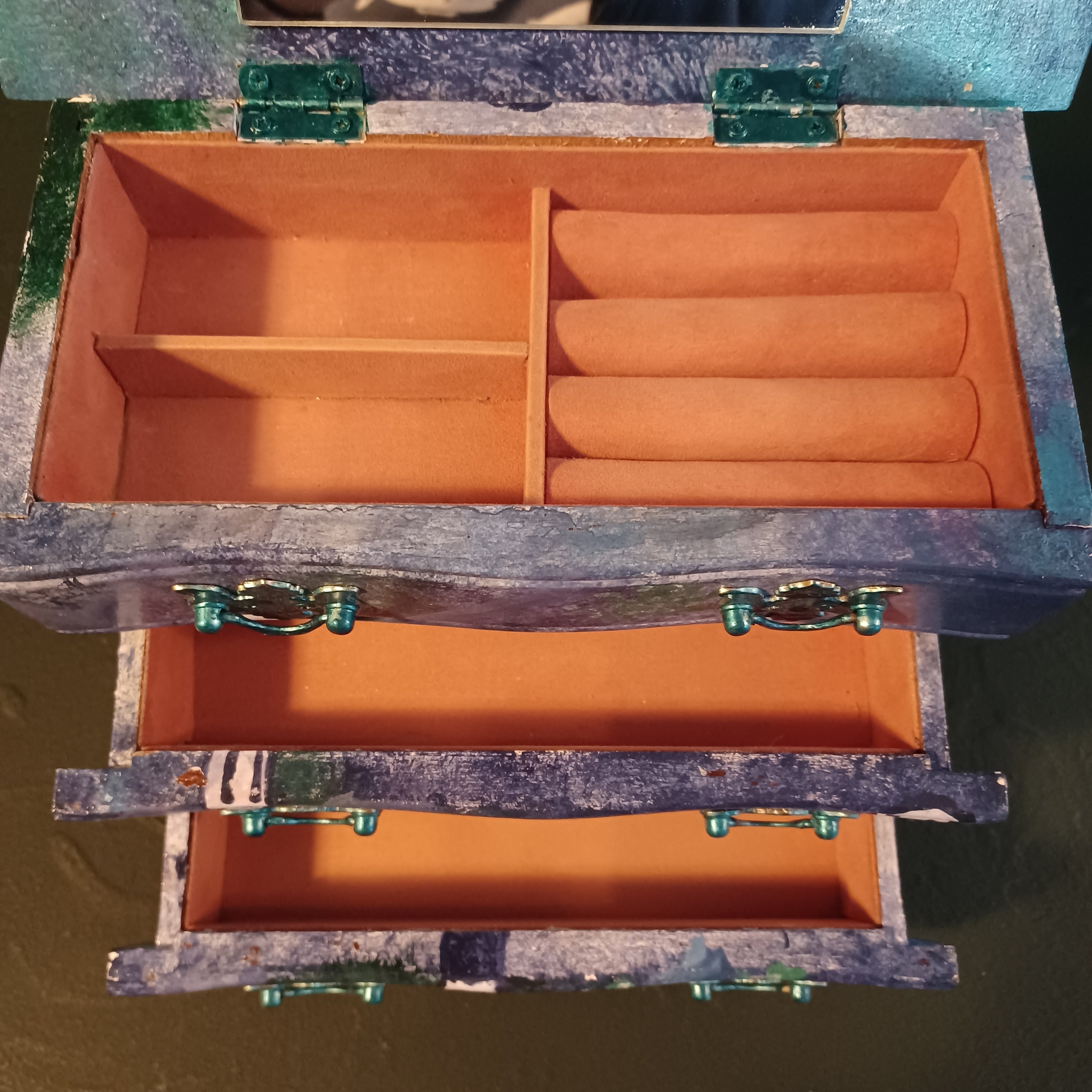 Studio Ghibli Kodama Themed Hand Painted Vintage Jewelry Box - Etsy