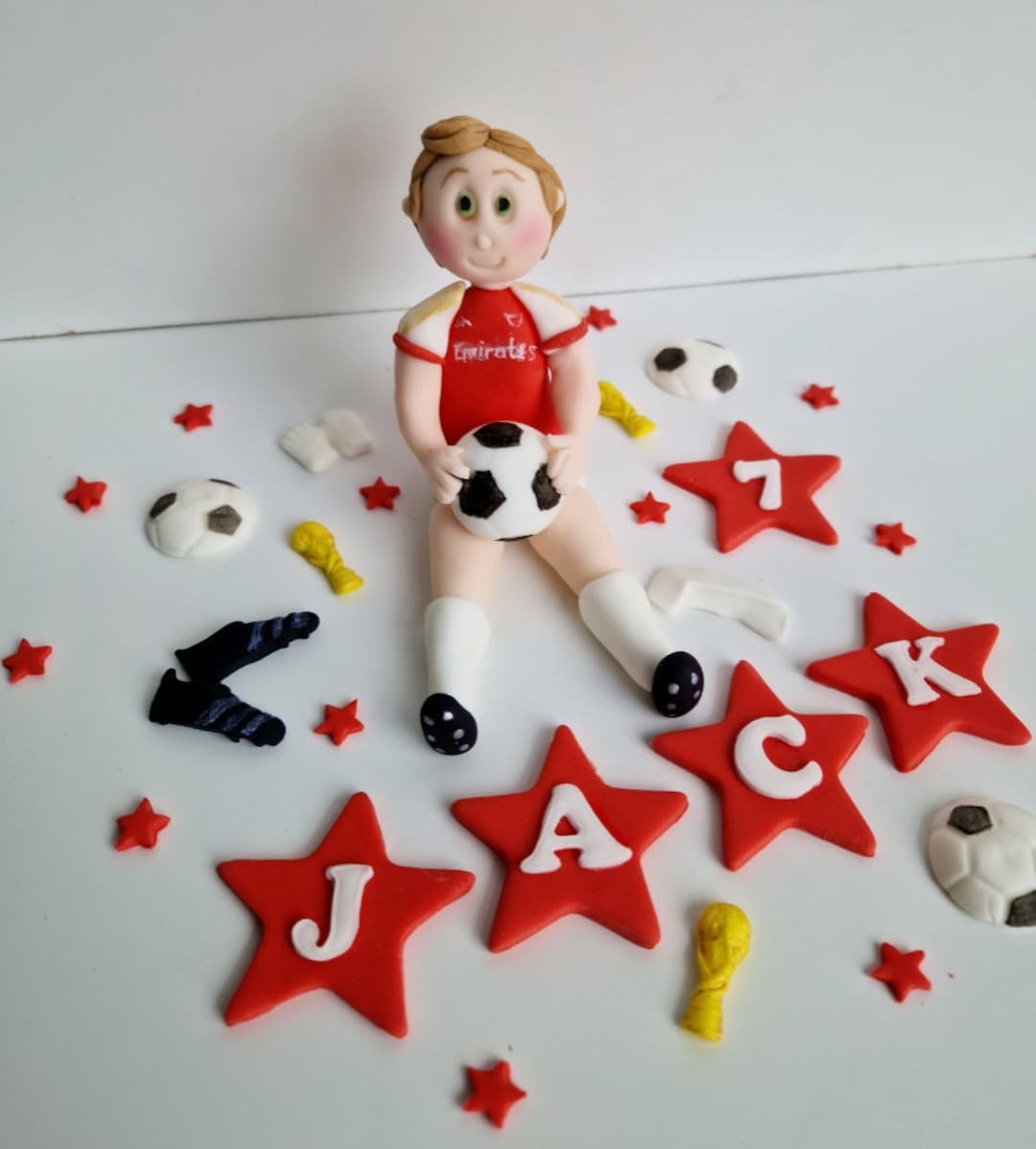 Edible Soccer/football GAA Player,fondant Icing Party Decoration - Etsy